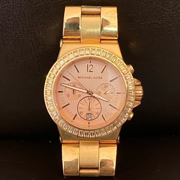 Michael Kors | Accessories | Authentic Michael Kors Rose Gold Watch ...